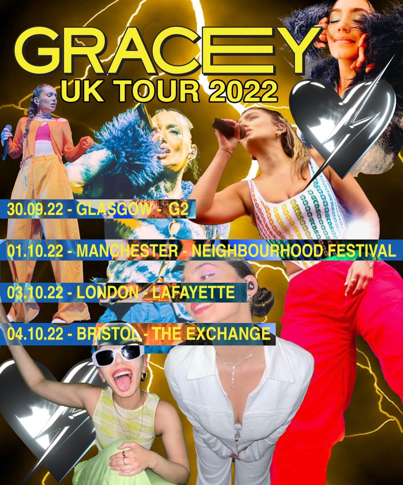 GRACEY - UK Tour 2022 - 30 September 2022 - The Garage - Event/Gig ...