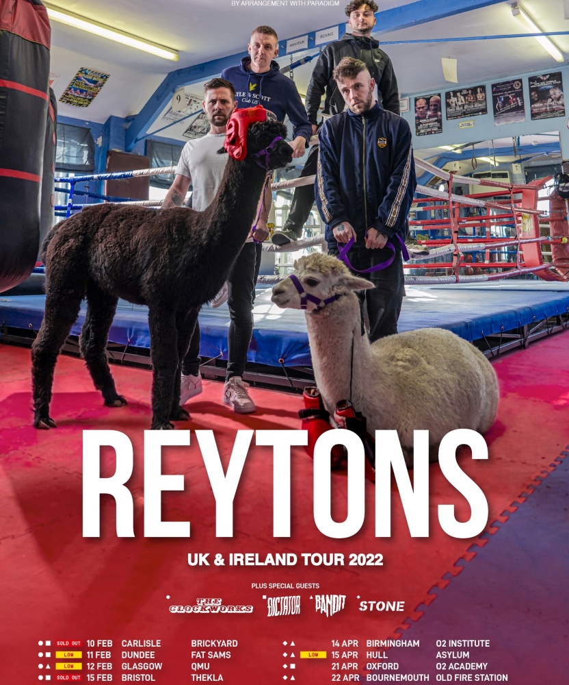 The Reytons - UK & Ireland Tour 2022 - 13 May 2022 - Magna - Event/Gig ...