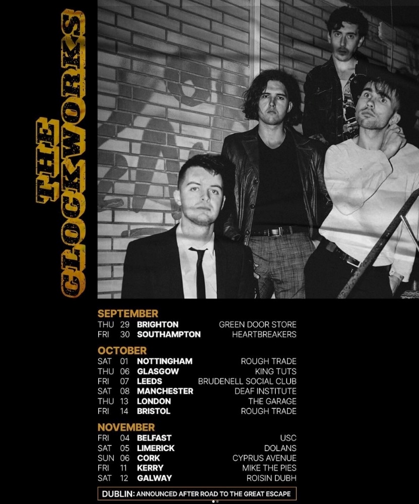 The Clockworks - 2022 Tour - 07 October 2022 - Brudenell Social Club ...