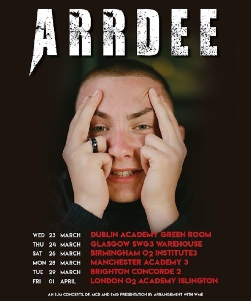 ArrDee - UK Tour 2022 - 23 March 2022 - The Academy - Event/Gig details ...