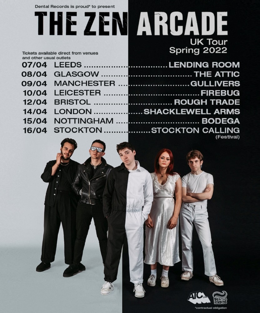 The Zen Arcade - UK Tour Spring 2022 - 15 April 2022 - The Bodega ...