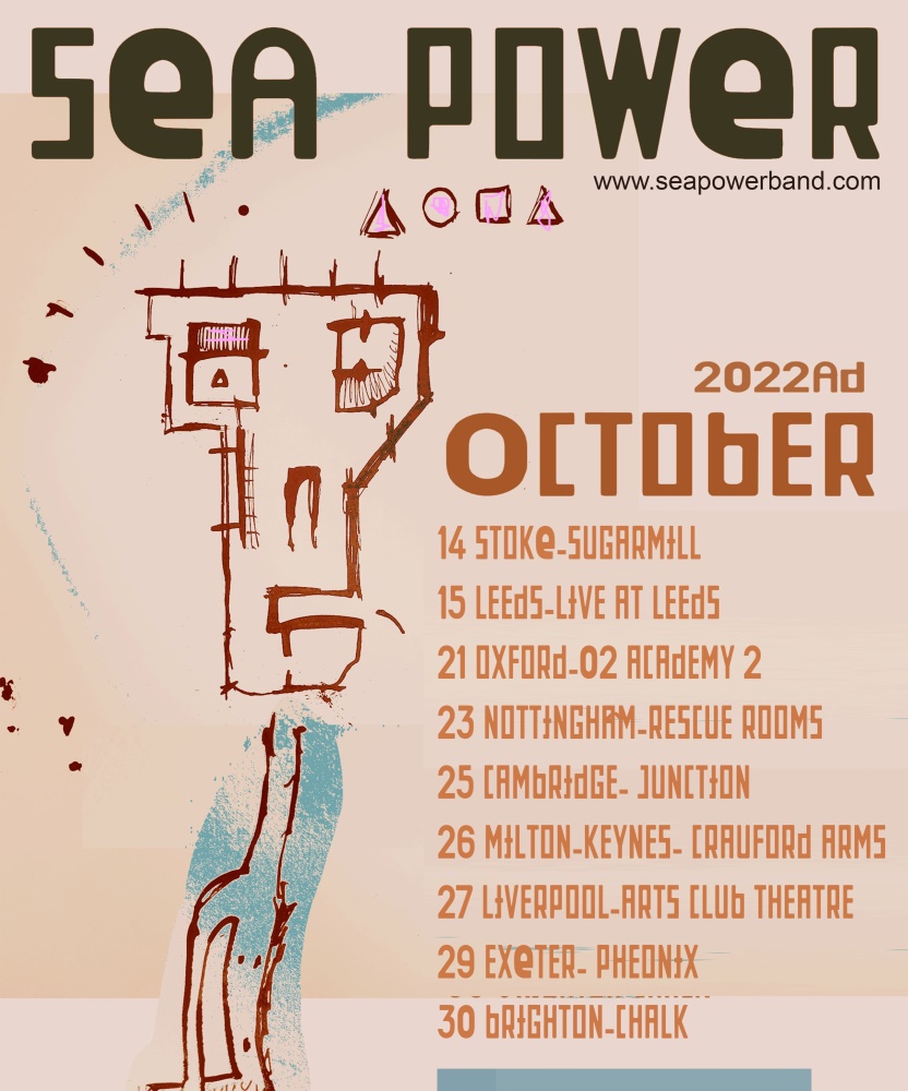 Sea Power - UK Tour 2022 - 27 October 2022 - Arts Club Liverpool ...