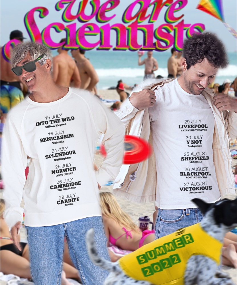 We Are Scientists - Summer Tour 2022 - 26 August 2022 - Bootleg Social ...