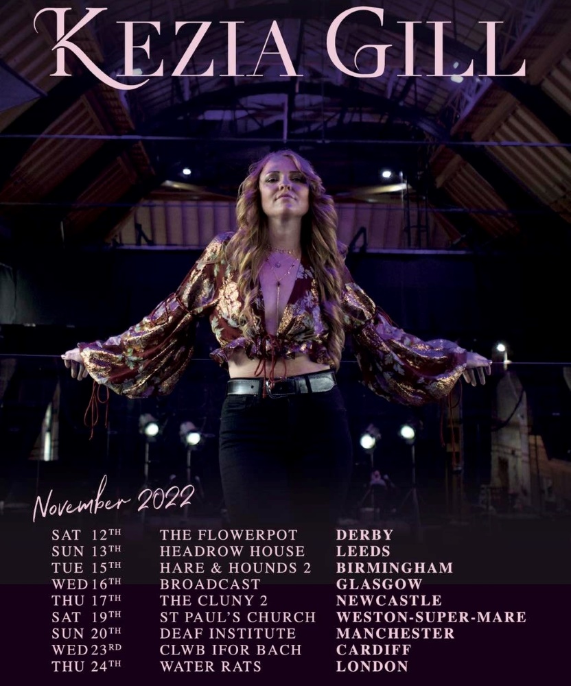 Kezia Gill - UK Tour 2022 - 15 November 2022 - Hare & Hounds - Event/Gig details & tickets ...