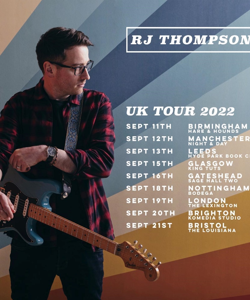 RJ Thompson - UK Tour 2022 - 19 September 2022 - The Lexington - Event ...