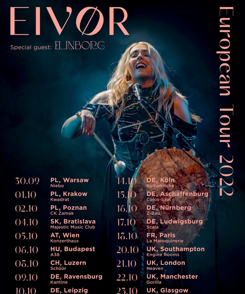 Eivør - European Tour 2022 - 23 October 2022 - The Garage - Event/Gig details & tickets | Gigseekr