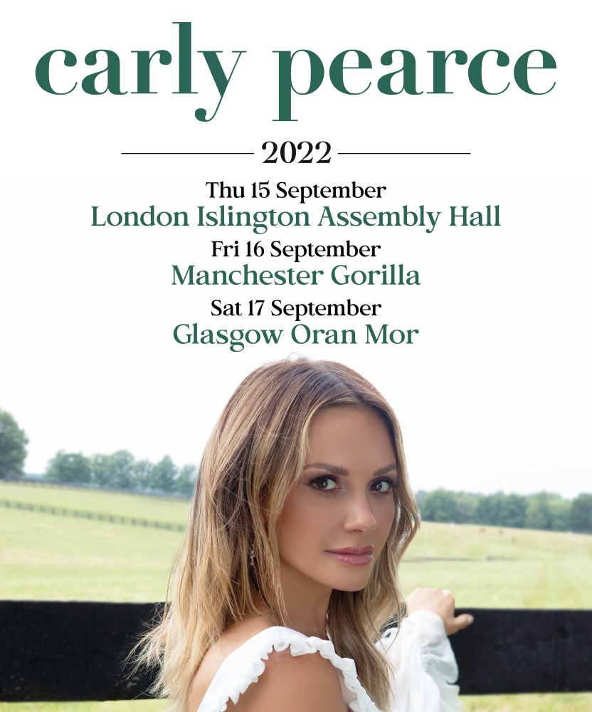 Carly Pearce - UK 2022 - 16 September 2022 - Gorilla - Event/Gig ...