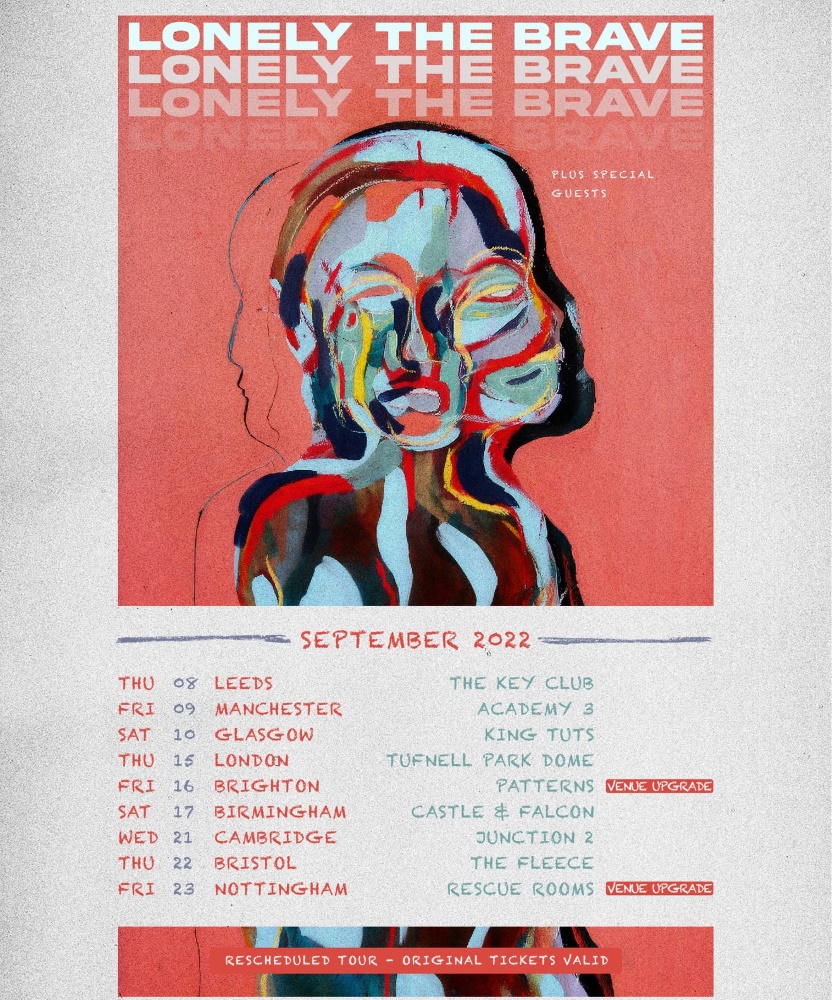 Lonely The Brave - September 2022 - 16 September 2022 - Patterns ...