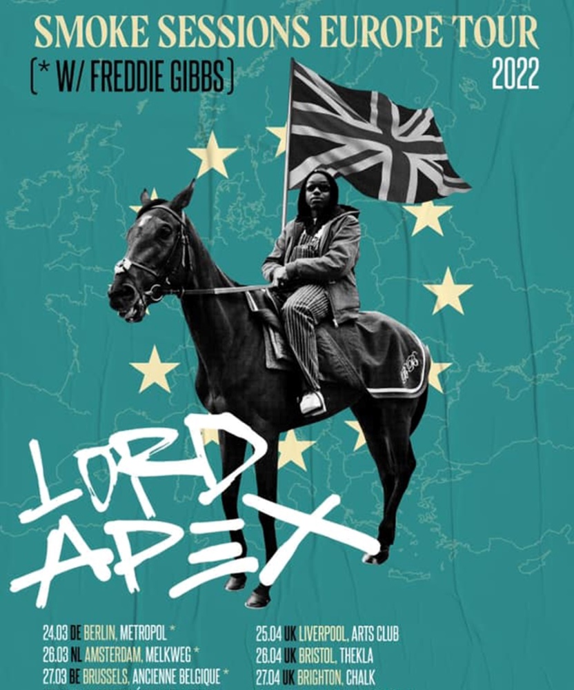 Lord Apex - Smoke Sessions Europe Tour 2022 - 23 April 2022 - Band on ...