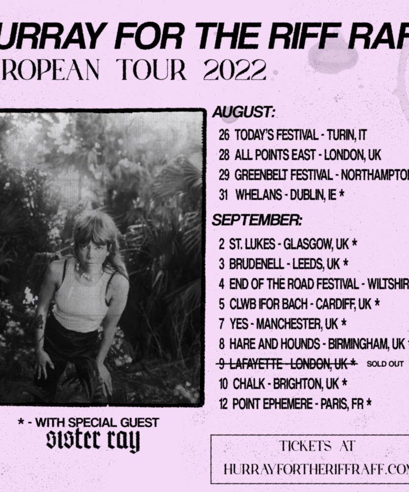 Hurray For The Riff Raff - European Tour 2022 - 03 September 2022 ...