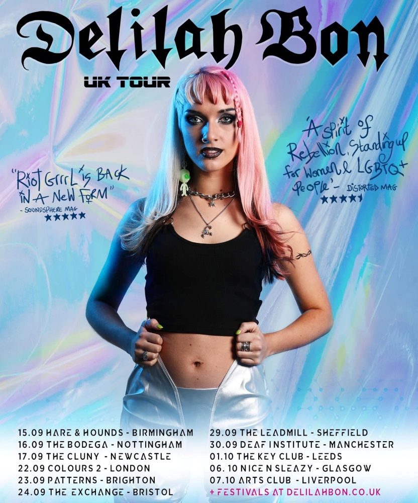 Delilah Bon - UK Tour 2022 - 17 September 2022 - The Cluny - Event/Gig details & tickets | Gigseekr