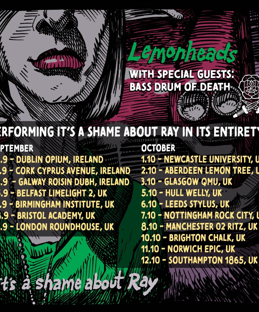 The Lemonheads - It's A Shame About Ray - 08 October 2022 - O2 Ritz ...