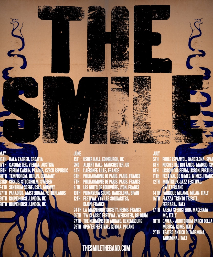 The Smile - European Tour 2022 - 24 May 2022 - Sentrum Scene - Event ...