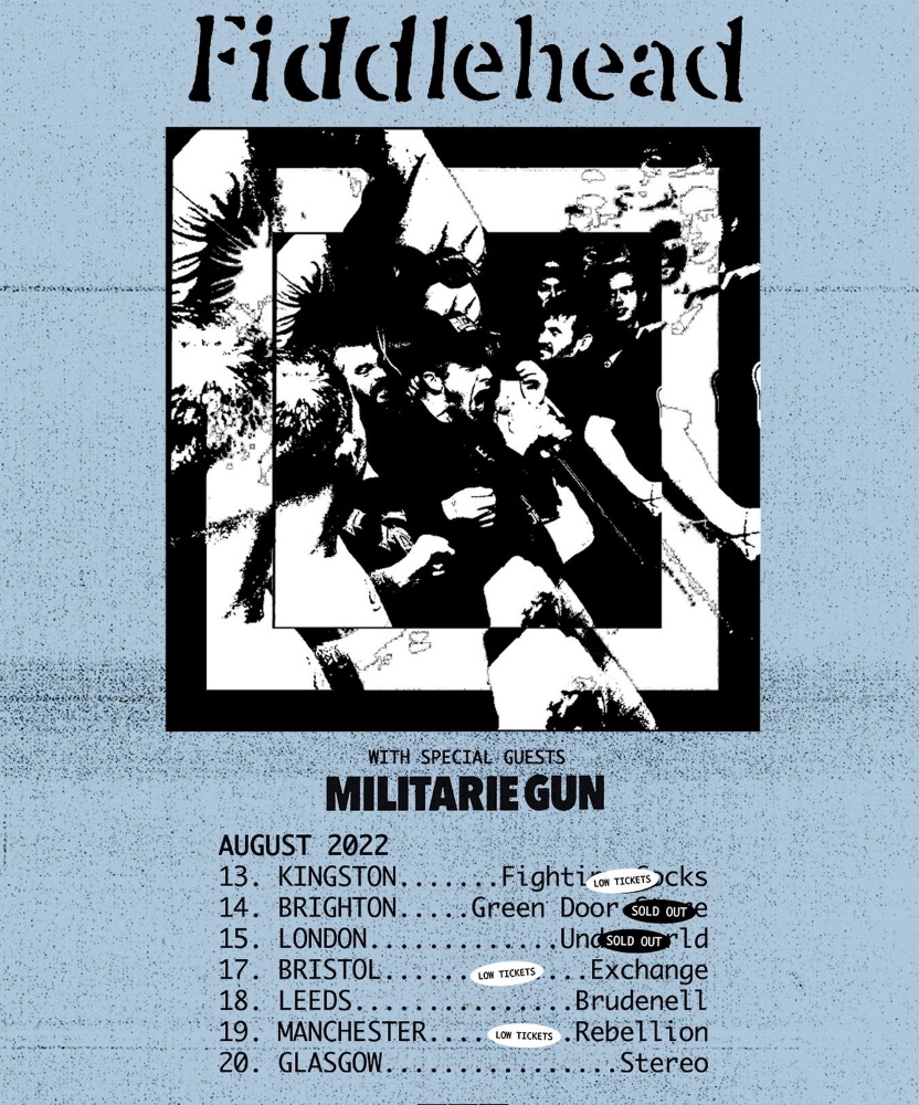 Fiddlehead - UK Tour 2022 - 20 August 2022 - Stereo - Event/Gig details ...