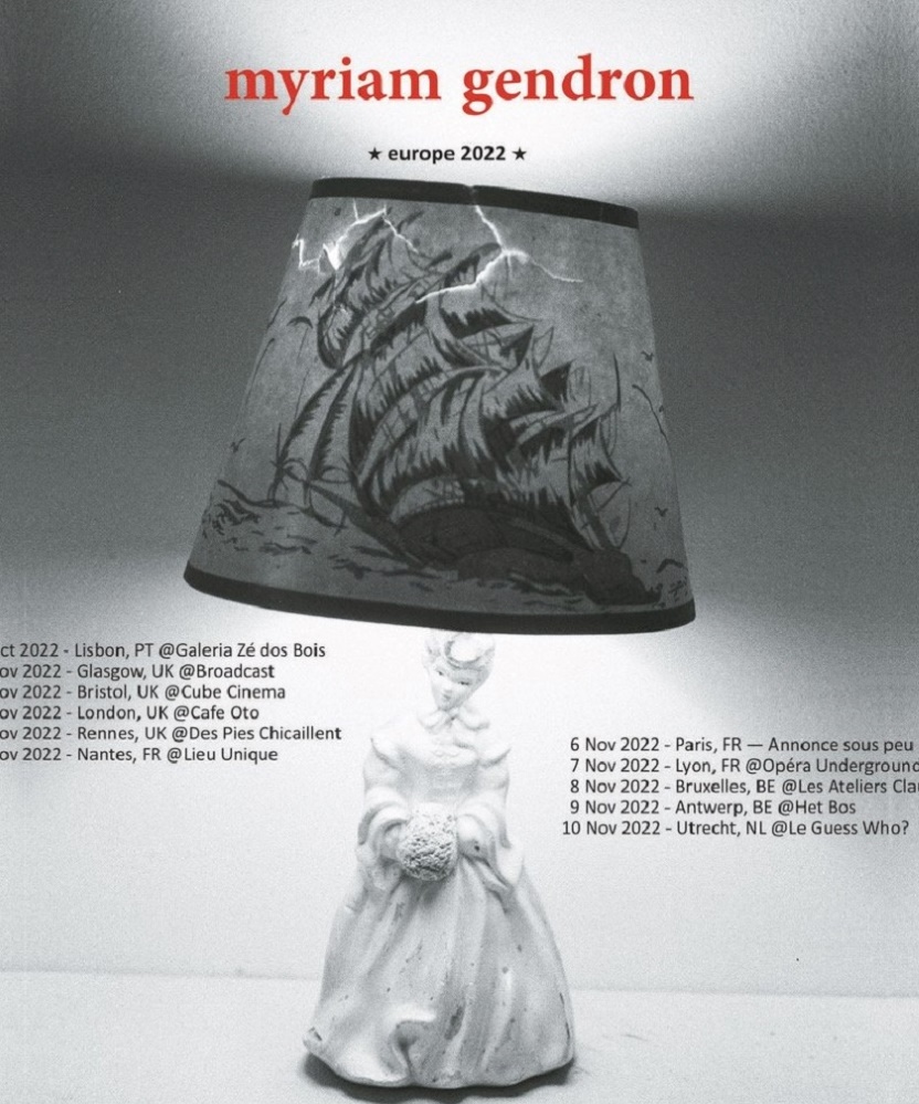 Myriam Gendron - Europe 2022 - 01 November 2022 - Broadcast - Event/Gig ...