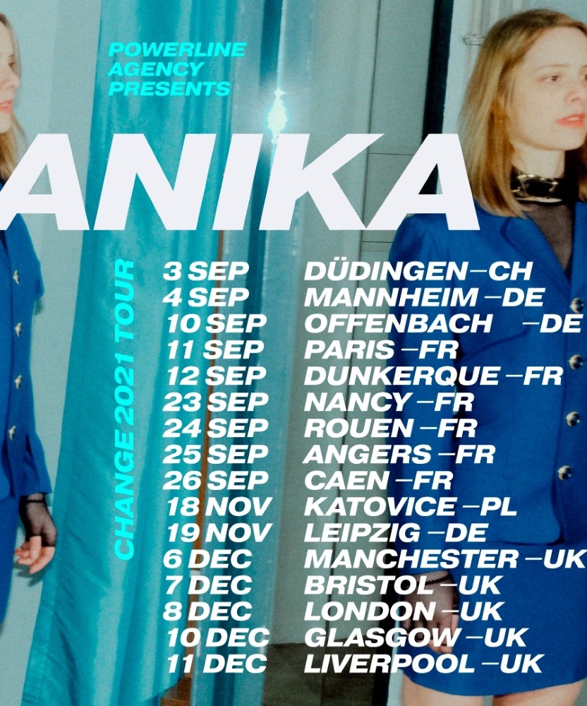 Anika - Change Tour 2021 - 10 December 2021 - Nice N Sleazy - Event/Gig ...