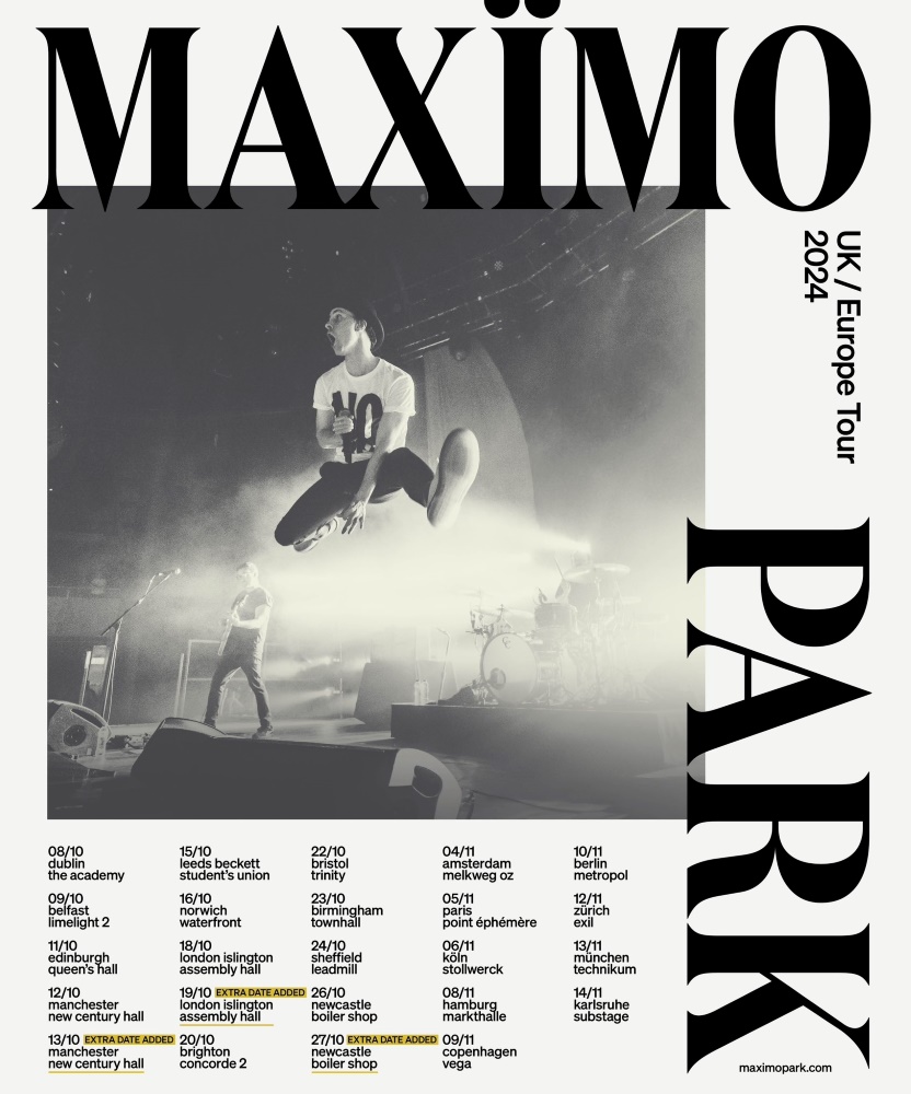 Maximo Park - UK & Ireland Tour 2024 - 09 October 2024 - Limelight 2 ...