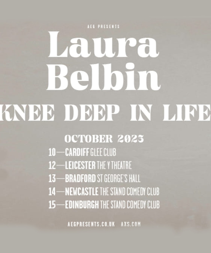 Laura Belbin - Knee Deep in Life - 10 October 2023 - The Glee Club Cardiff - Event/Gig details ...