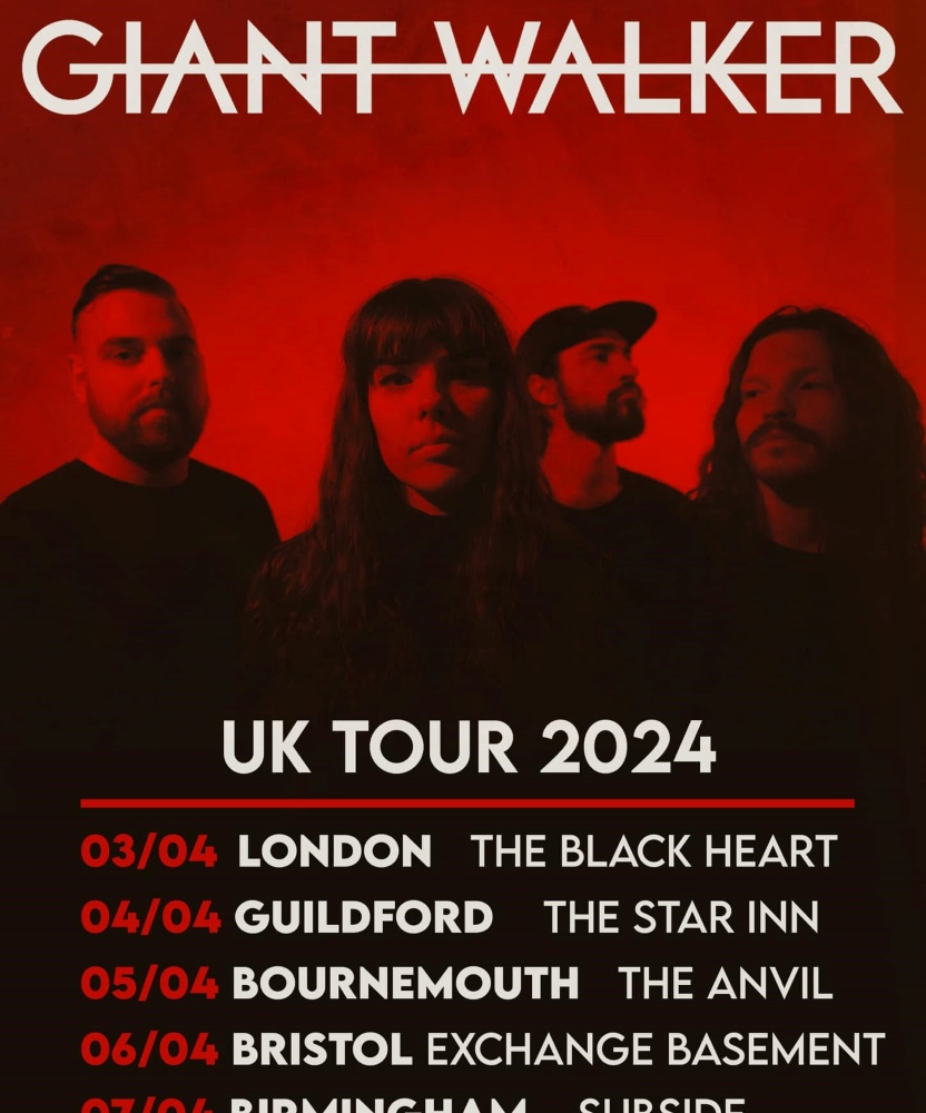Giant Walker - UK Tour 2024 - 06 April 2024 - Exchange - Event/Gig details & tickets | Comedyseekr