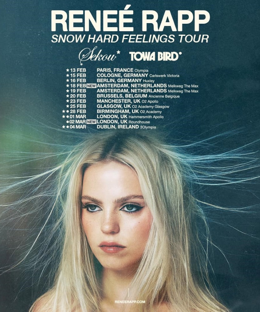 Reneé Rapp - Snow Hard Feelings Tour - 02 March 2024 - Roundhouse ...