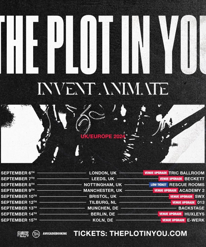 The Plot In You - UK & EU Tour 2024 - 12 September 2024 - 013 Poppodium ...