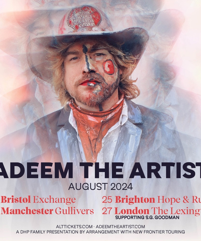 Adeem the Artist - August 2024 - 23 August 2024 - Gullivers - Event/Gig ...