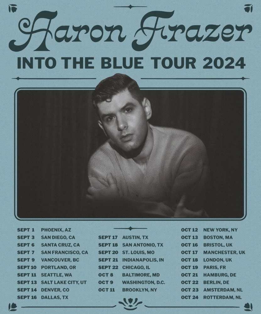 Aaron Frazer - Into The Blue Tour 2024 - 16 October 2024 - Thekla ...