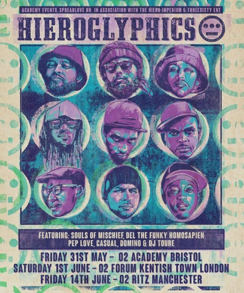 Hieroglyphics - UK Tour 2024 - 01 June 2024 - O2 Forum Kentish Town ...