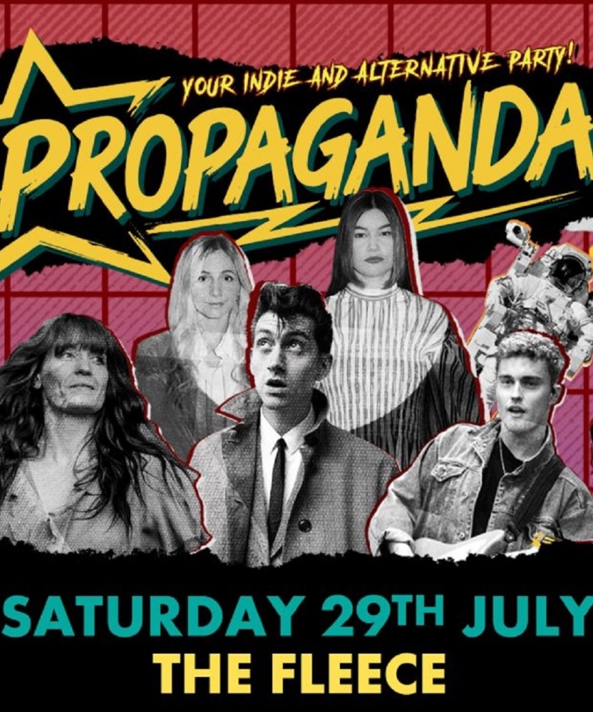 Propaganda - 12 August 2023 - The Fleece - Event/Gig details & tickets ...