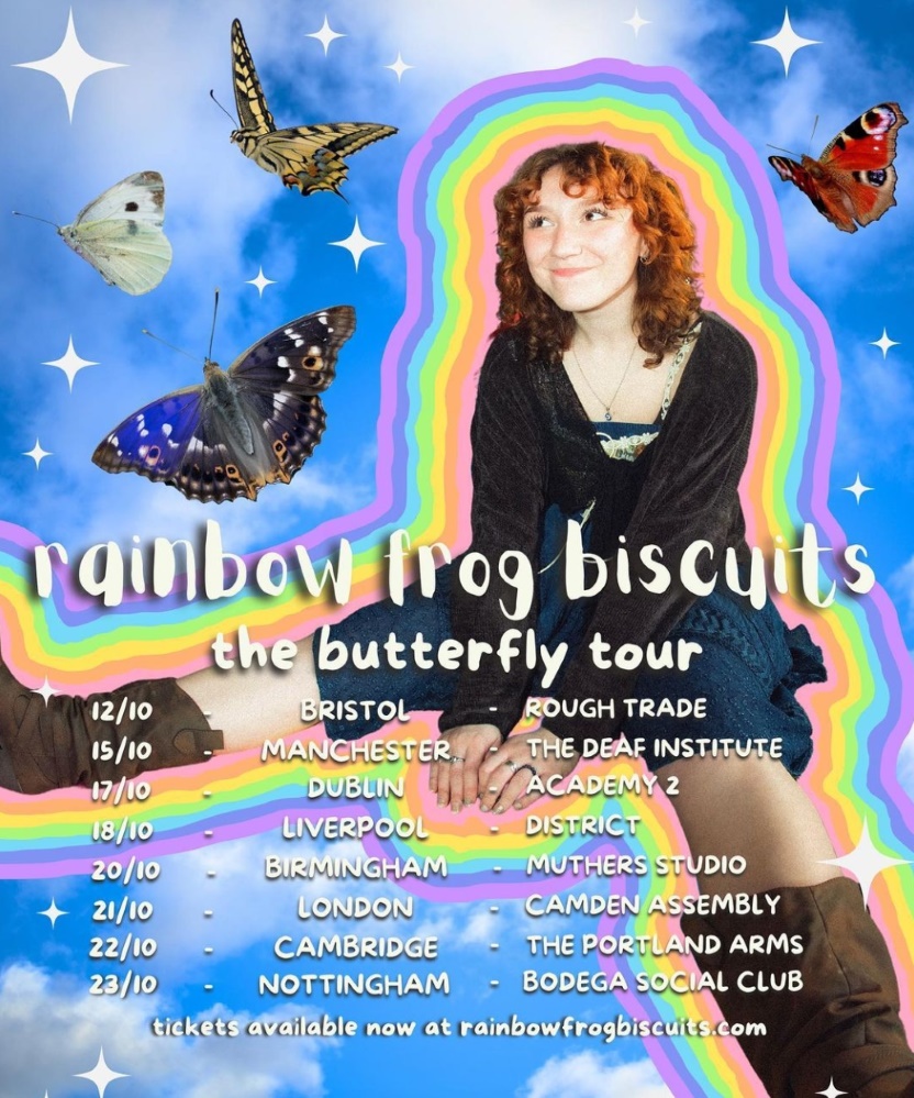 Rainbow Frog Biscuits - The Butterfly Tour 2023 - 21 October 2023 - The ...