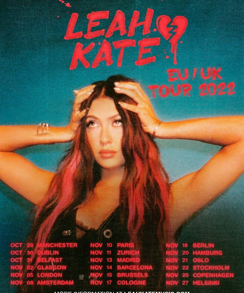 Leah Kate - EU/UK Tour 2022 - 28 October 2022 - The Deaf Institute ...