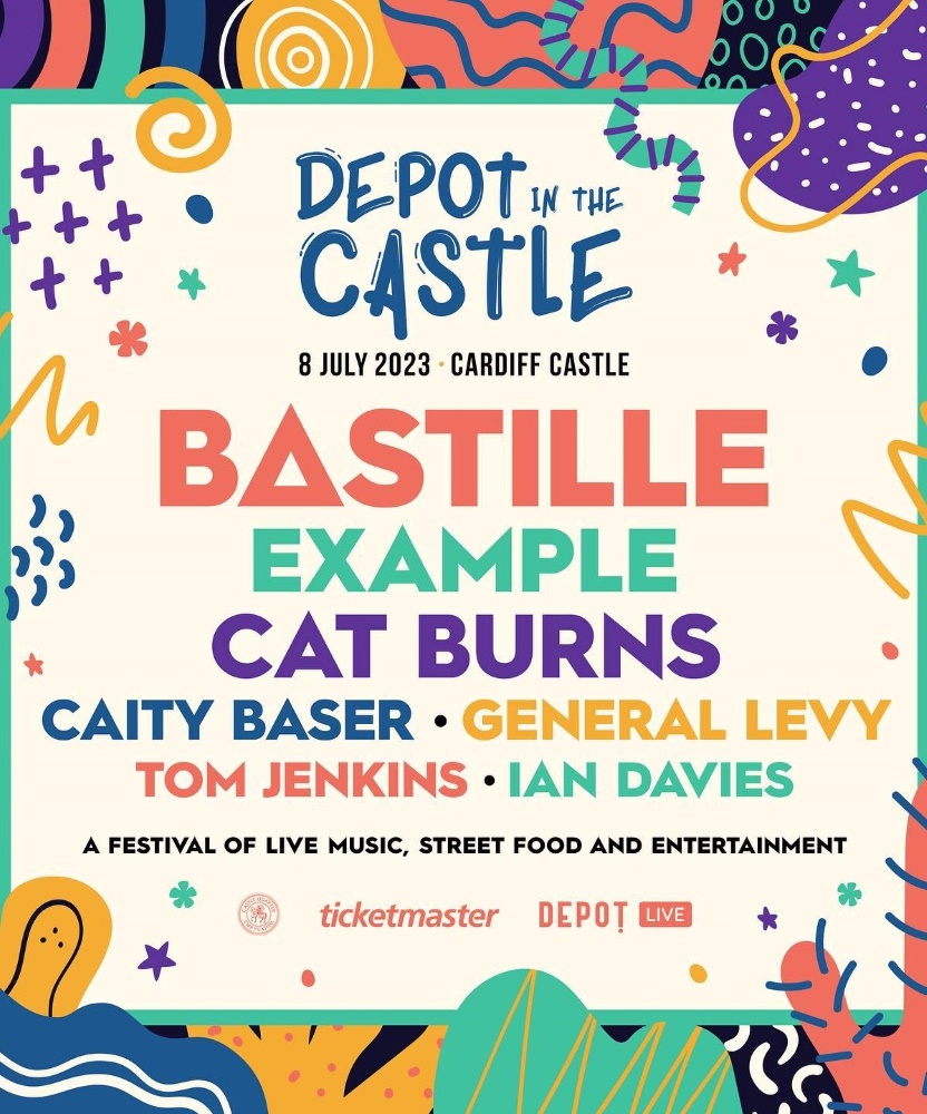 DEPOT in the Castle - 08 July 2023 - Cardiff Castle - Event/Gig details ...