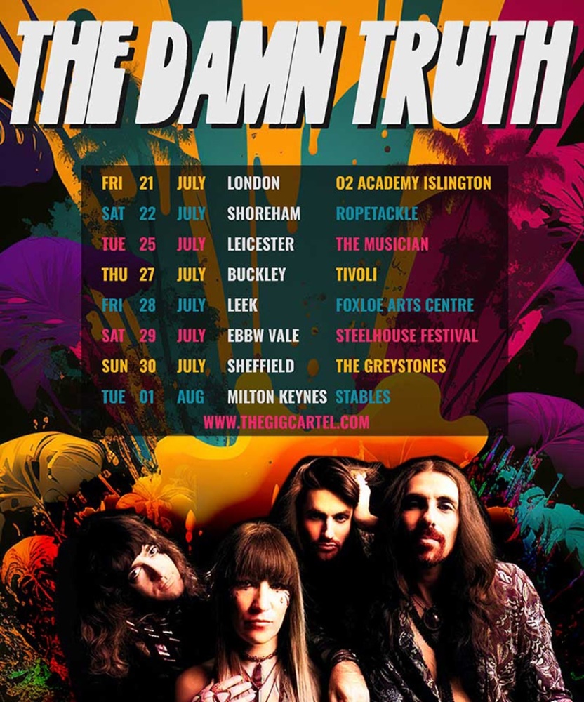The Damn Truth - UK Tour 2023 - 21 July 2023 - O2 Academy Islington ...