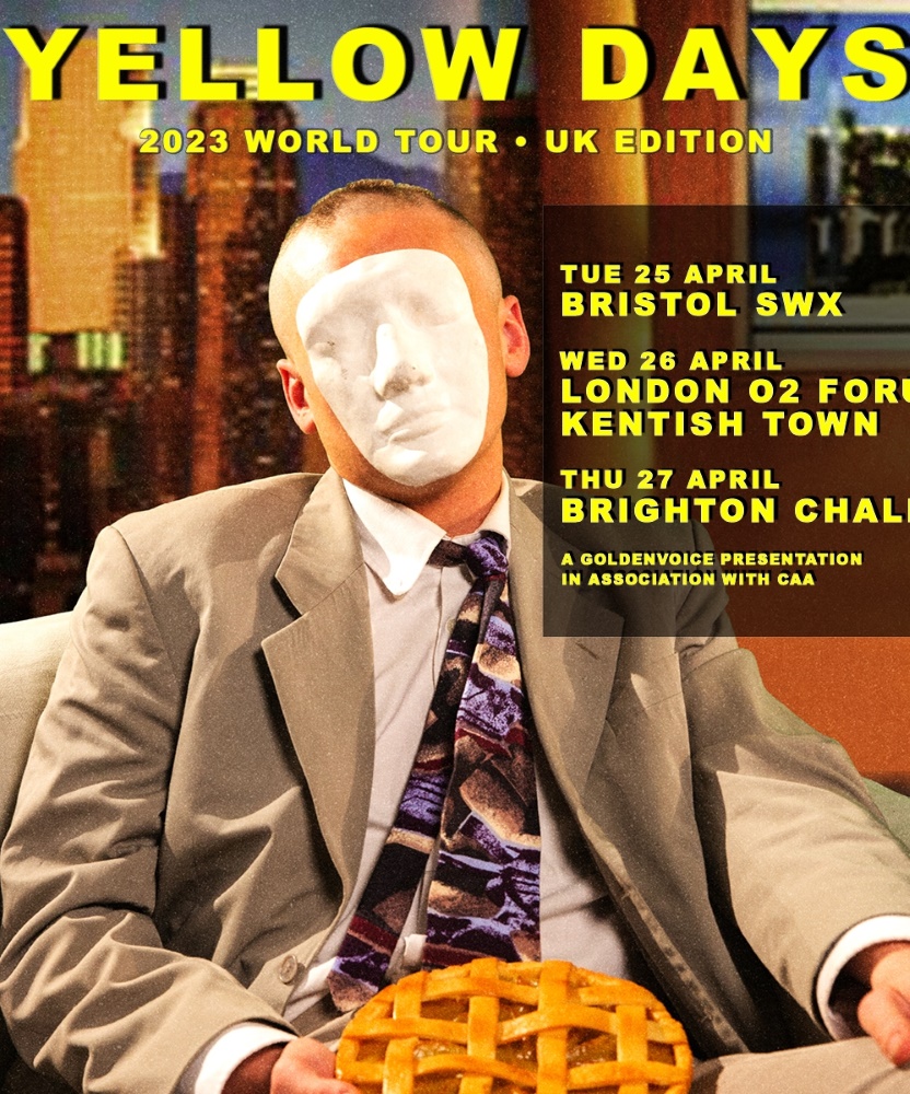 Yellow Days - 2023 UK Tour - 26 April 2023 - O2 Forum Kentish Town ...