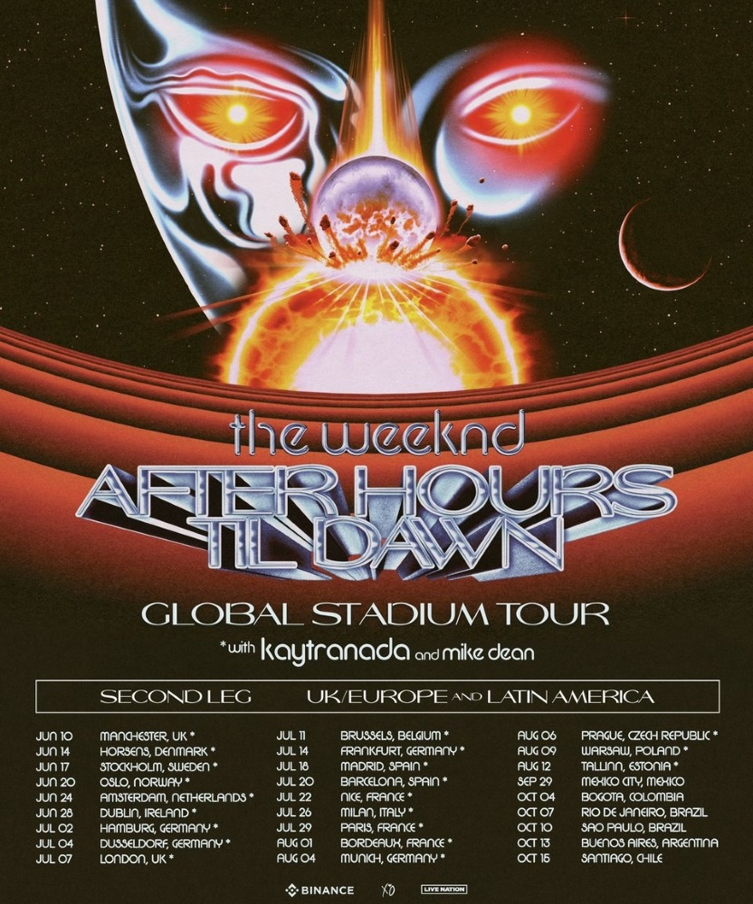 The Weeknd - After Hours Til Dawn Tour - 01 August 2023 - Matmut ...
