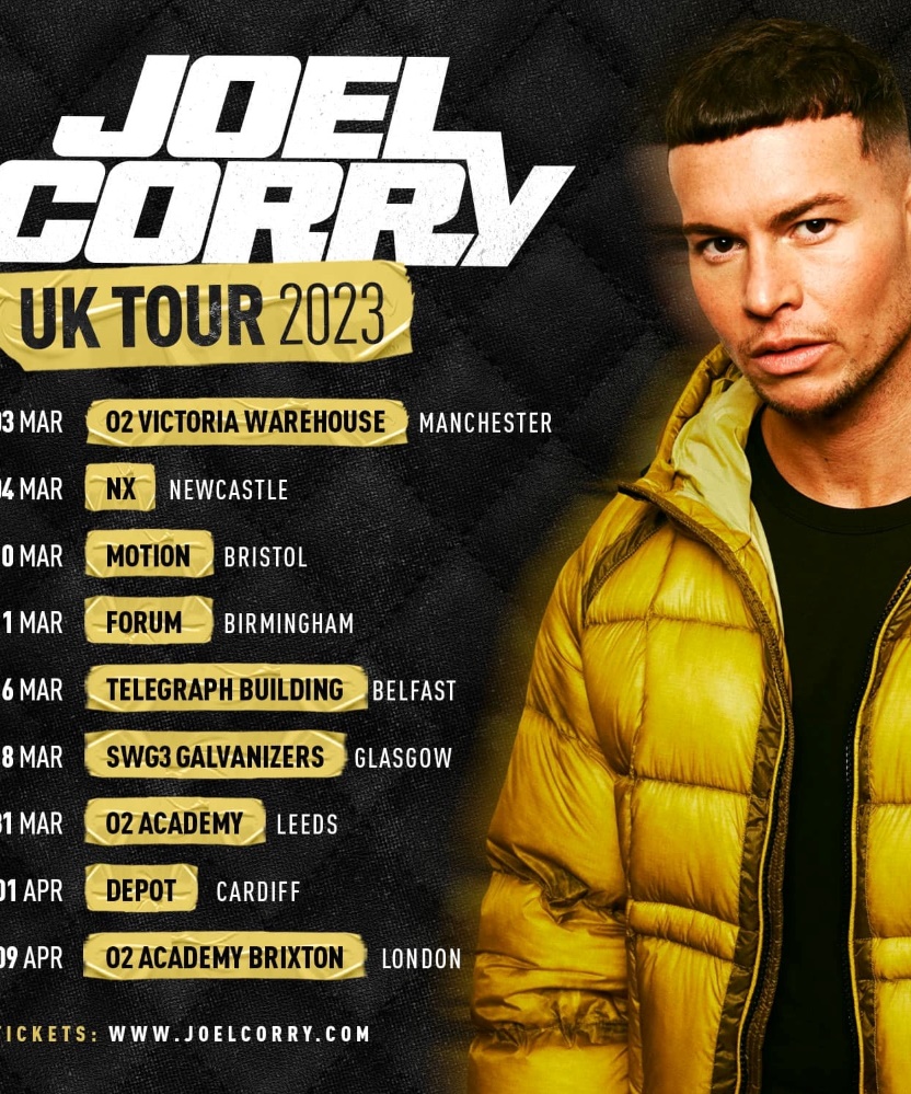 Joel Corry UK Tour 2023 31 March 2023 O2 Academy Leeds Event joel-corry-uk-tour-2023-31-march-2023-o2-academy-leeds-event