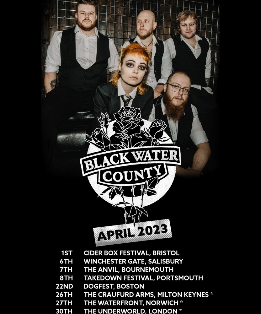 Black Water County - April 2023 Tour - 07 April 2023 - The Anvil ...