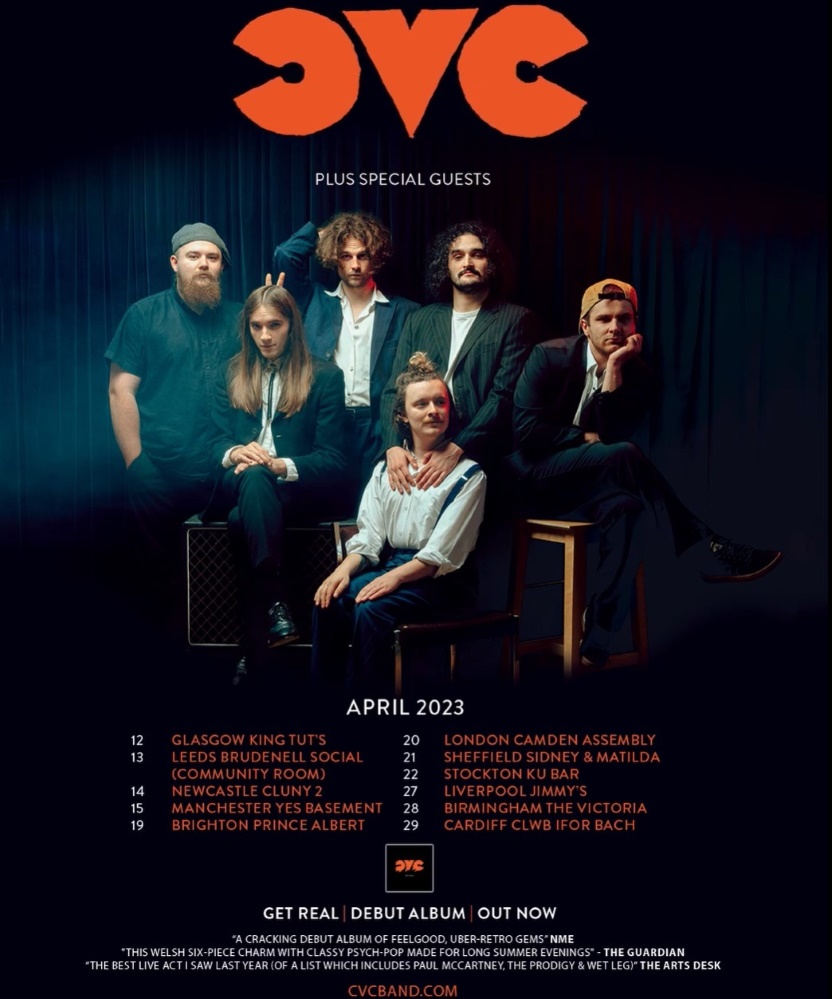CVC - Get Real Tour 2023 - 27 April 2023 - Jimmy's - Event/Gig details ...