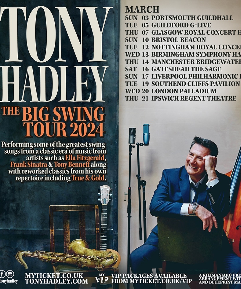 Tony Hadley - The Big Swing Tour 2024 - 19 March 2024 - Cliffs Pavilion ...