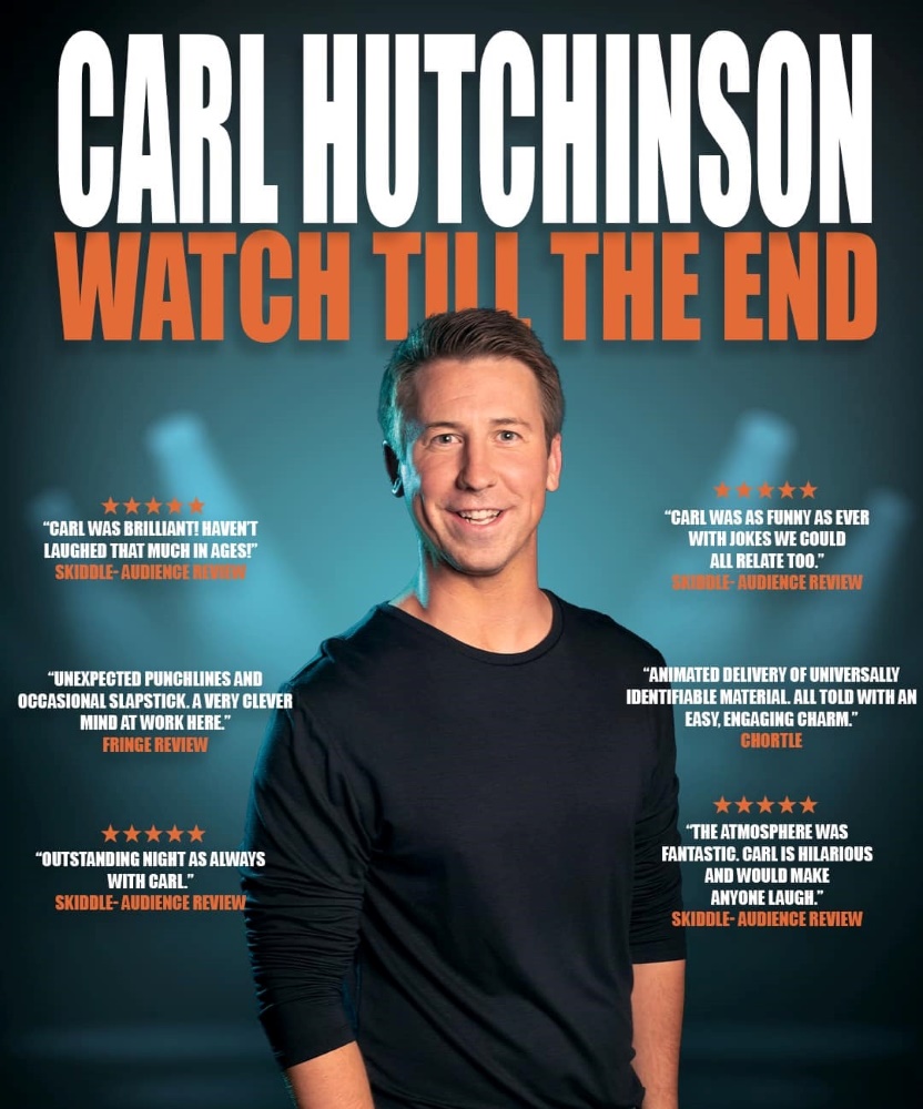 Carl Hutchinson - Watch Till The End - 10 September 2023 - Canalhouse - Event/Gig details ...
