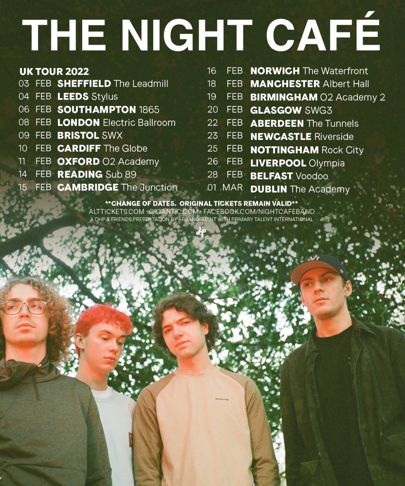 The Night Café - UK Tour 2022 - 15 February 2022 - Cambridge Junction ...