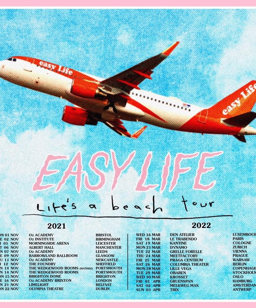 Easy Life - Life's A Beach Tour - 18 March 2022 - Trabendo - Event/Gig ...