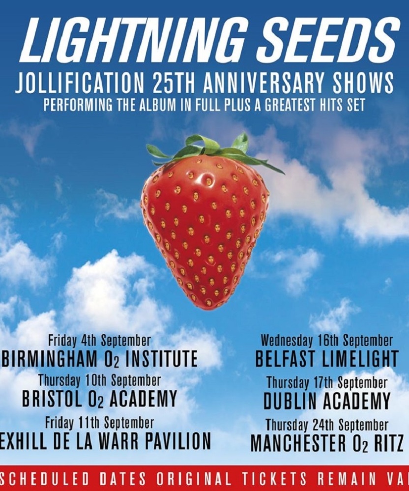 The Lightning Seeds - Jollification 25th Anniversary Shows - 07 ...