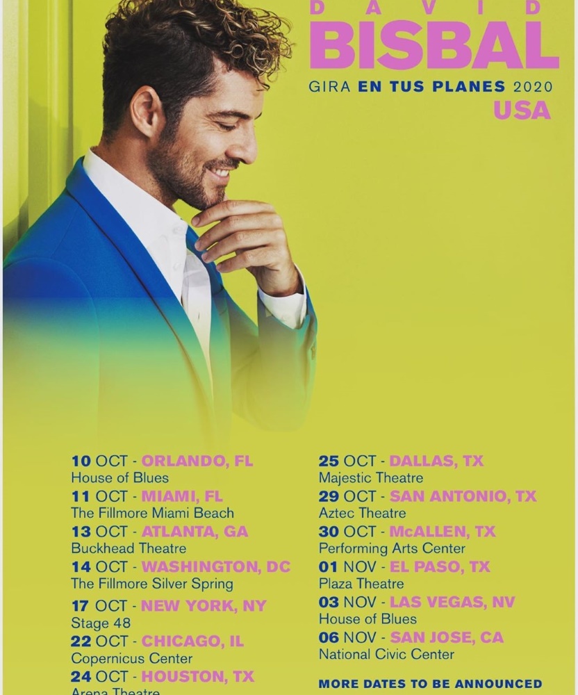 David Bisbal - Gira En Tus Planes 2020 - 09 October 2021 - Stage 48 ...