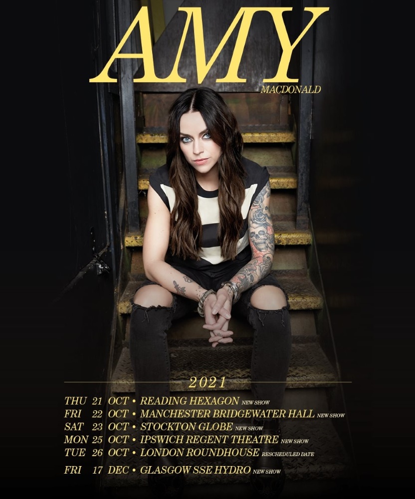 Amy Macdonald - 2021 - 18 March 2022 - OVO Hydro - Event/Gig details ...