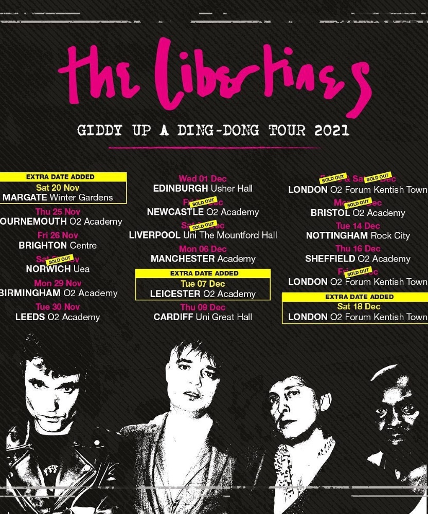 The Libertines - Giddy Up A Ding-Dong Tour 2021 - 18 December 2021 - O2 ...